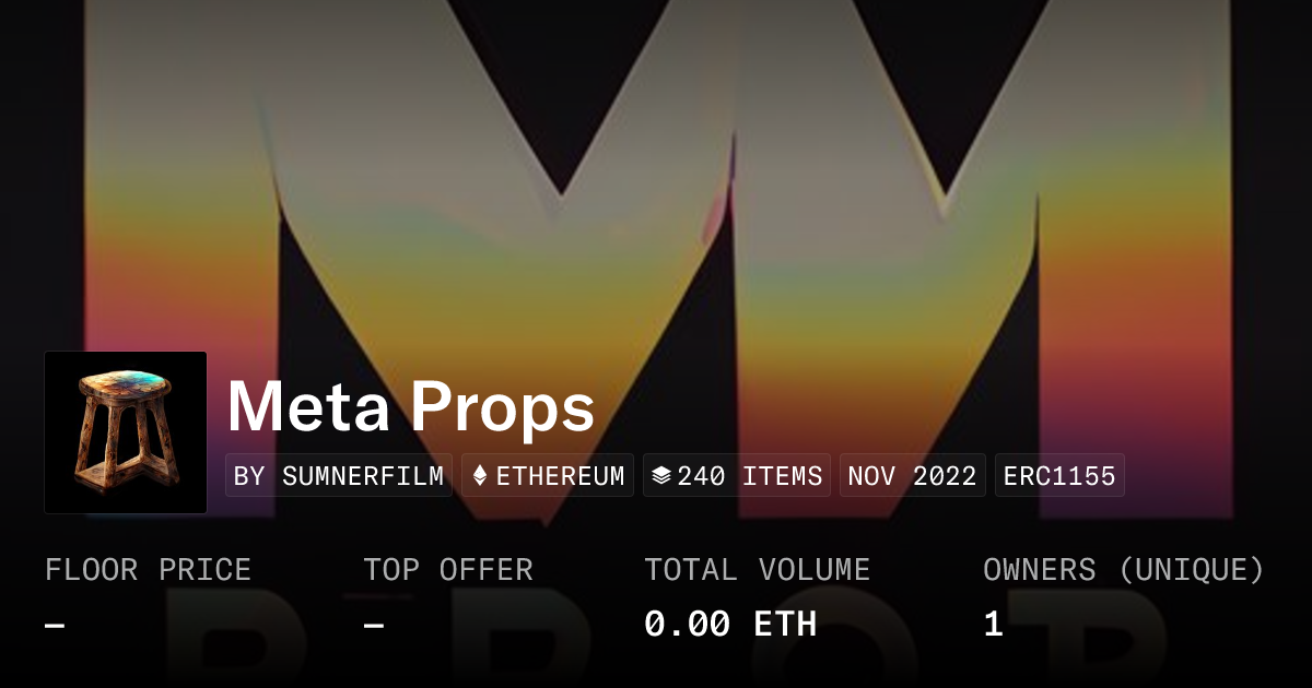 Meta Props - Collection | OpenSea
