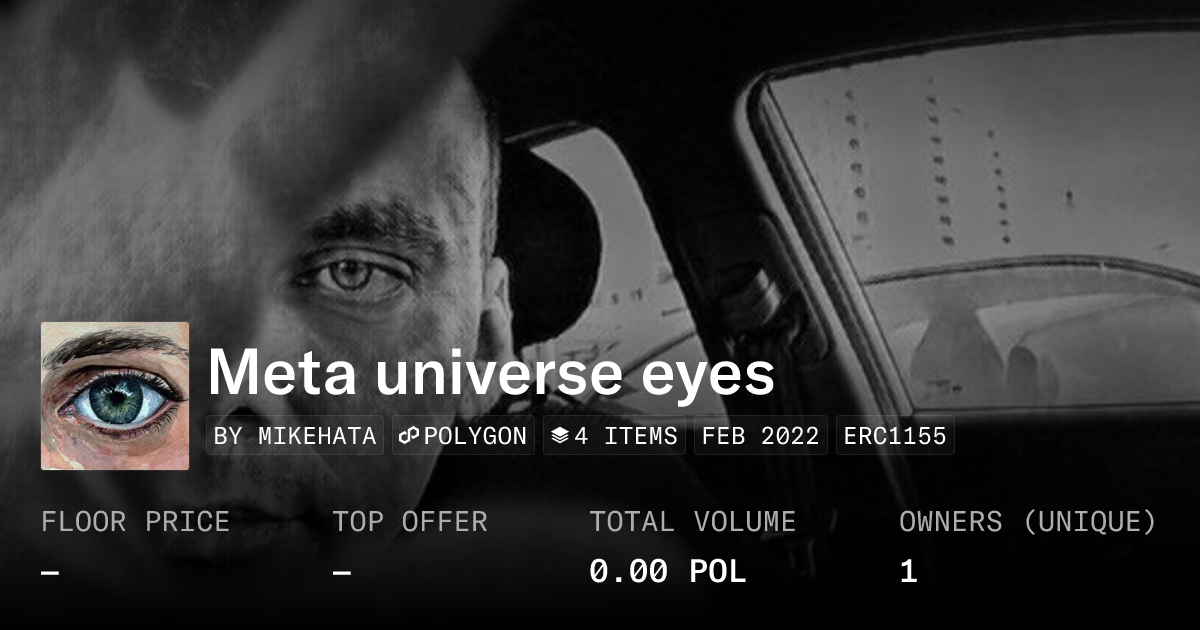 Meta universe eyes - Collection | OpenSea