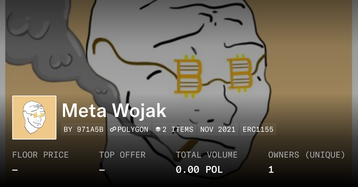 Meta Wojak - Collection | OpenSea