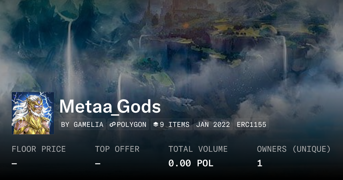 Metaa_Gods - Collection | OpenSea