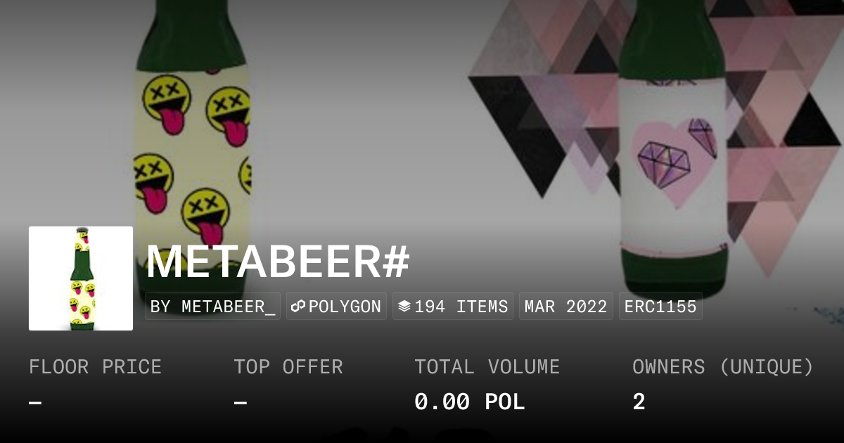 METABEER# - Collection | OpenSea