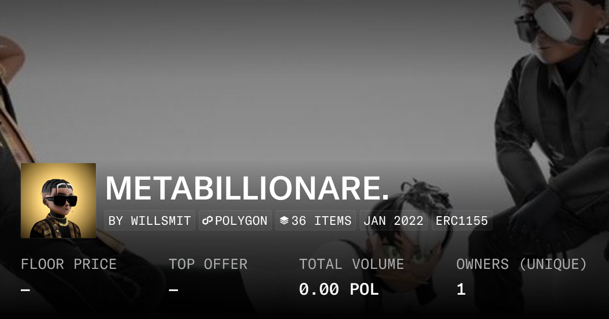 METABILLIONARE. - Collection | OpenSea