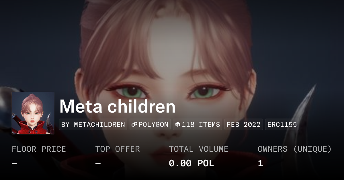 Meta children - Collection | OpenSea