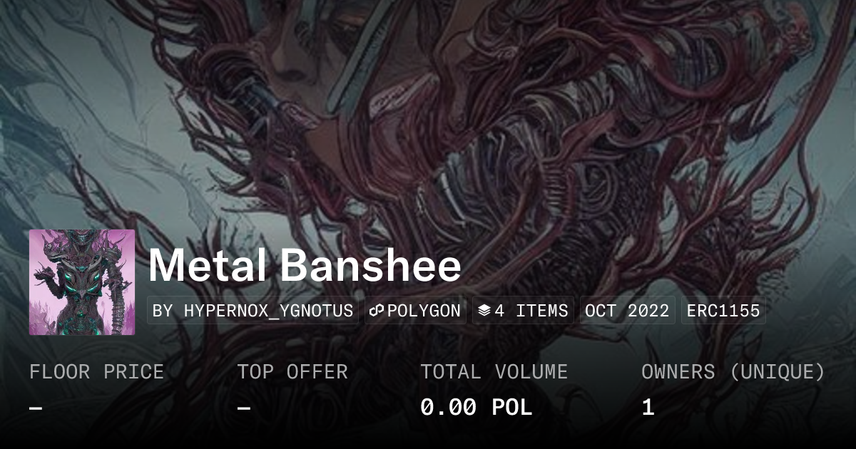 Metal Banshee - Collection | OpenSea