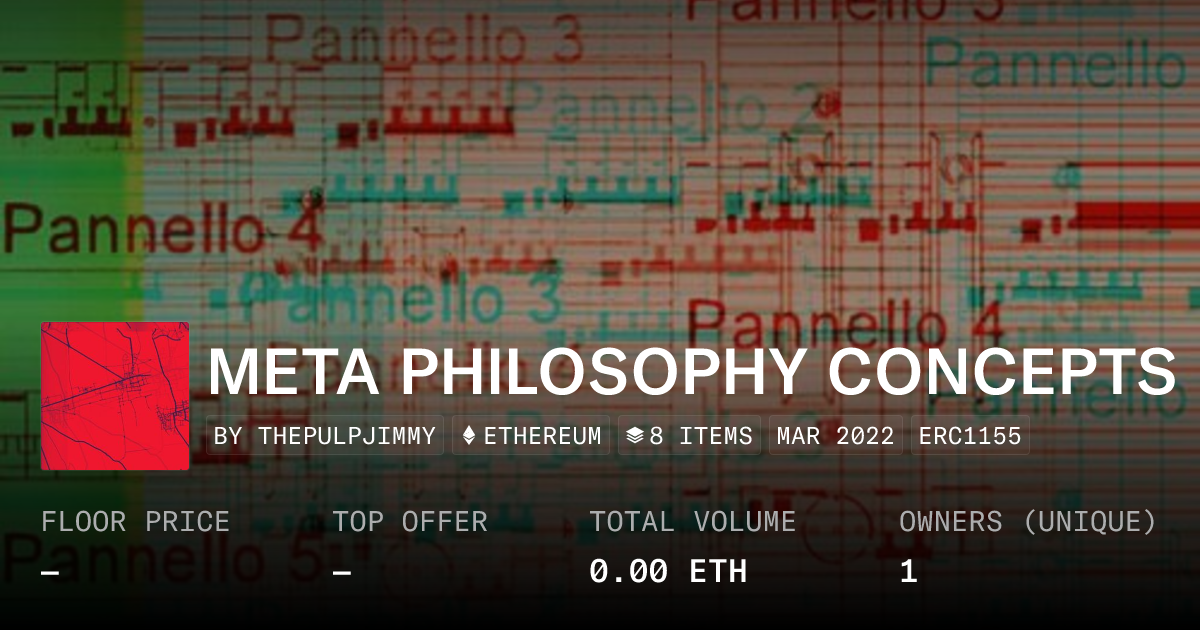 META PHILOSOPHY CONCEPTS - Collection | OpenSea
