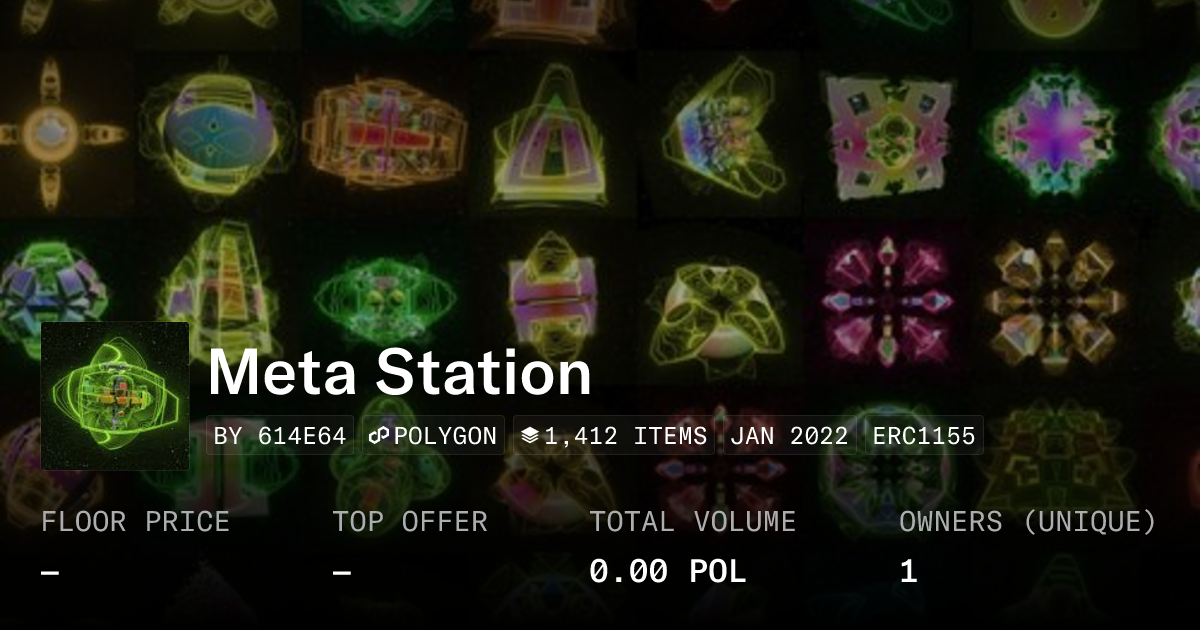 Meta Station - Collection | OpenSea