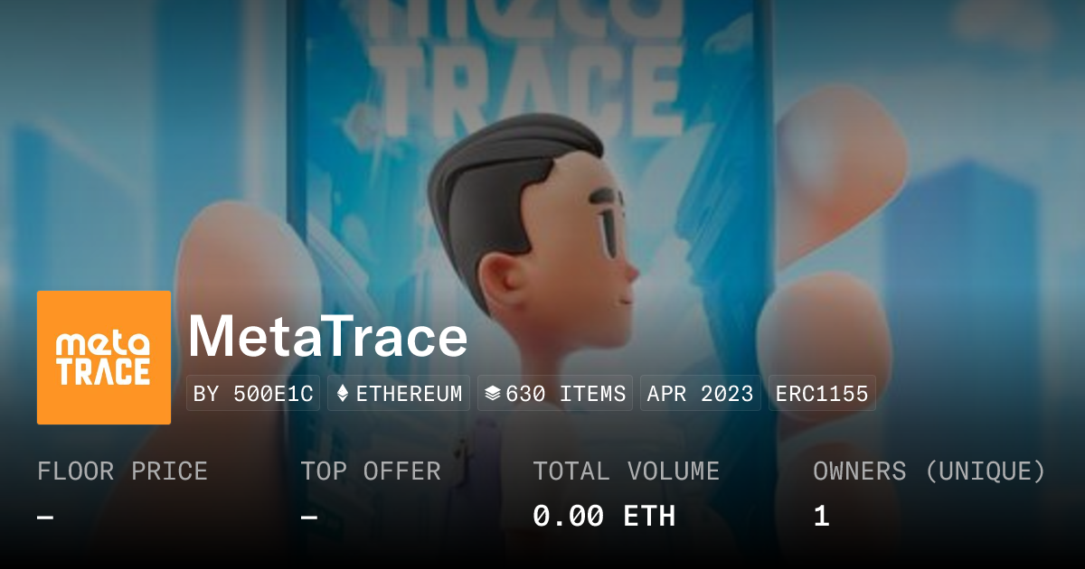 MetaTrace - Collection | OpenSea