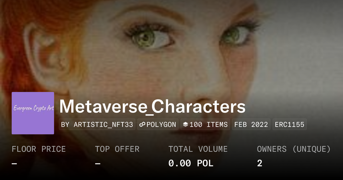 Metaverse_Characters - Collection | OpenSea
