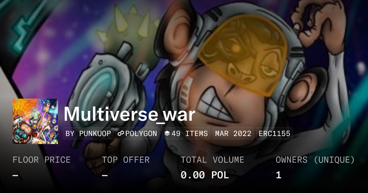 Multiverse_war - Collection | OpenSea