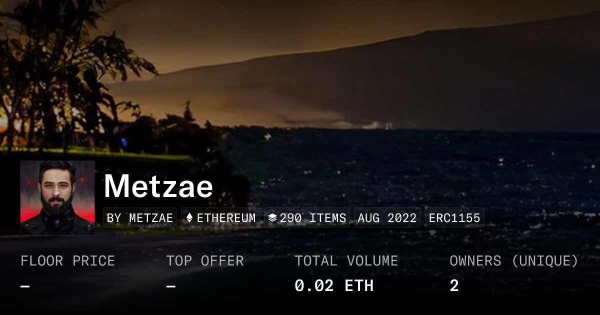 Metzae - Collection | OpenSea