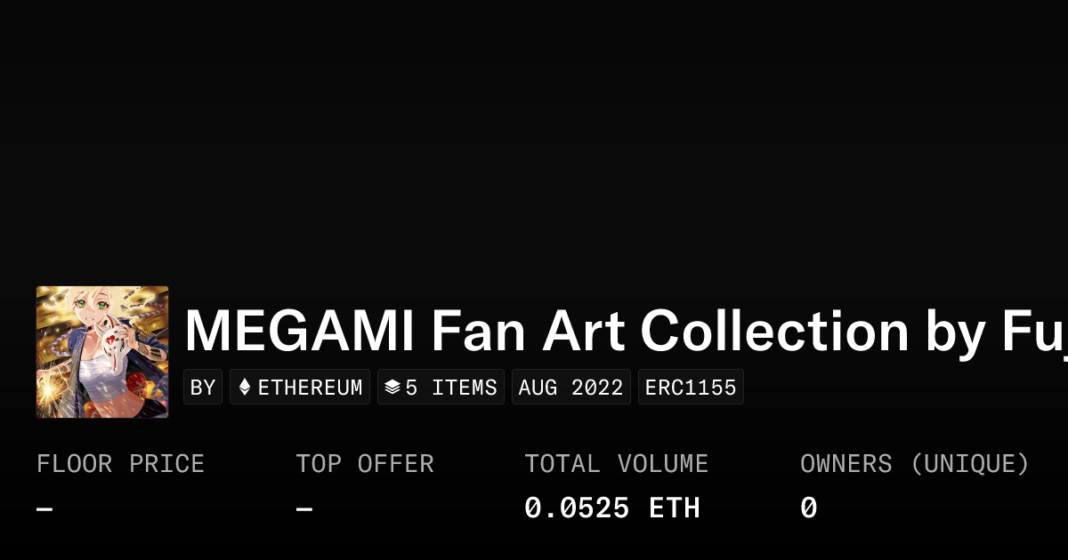 MEGAMI Fan Art Collection by Fujika - Collection | OpenSea