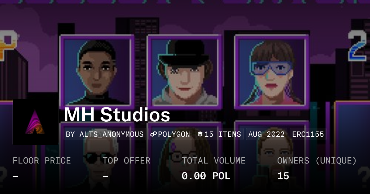 MH Studios - Collection | OpenSea