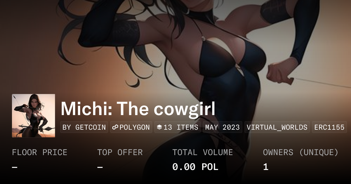 Michi: The cowgirl - Collection | OpenSea