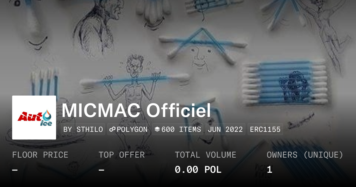 MICMAC Officiel - Collection | OpenSea