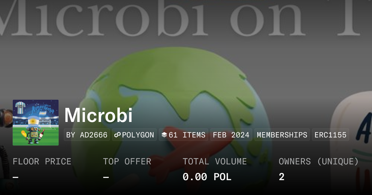 Microbi - Collection | OpenSea