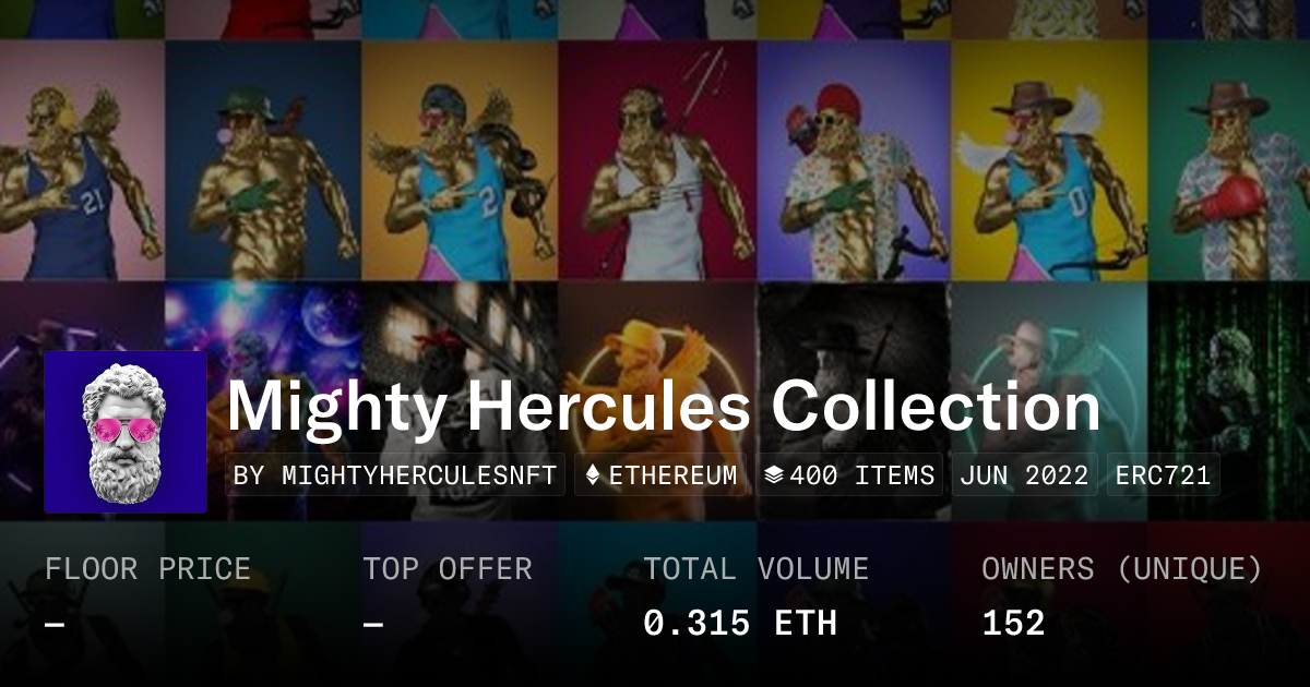 Mighty Hercules Collection - Collection | OpenSea