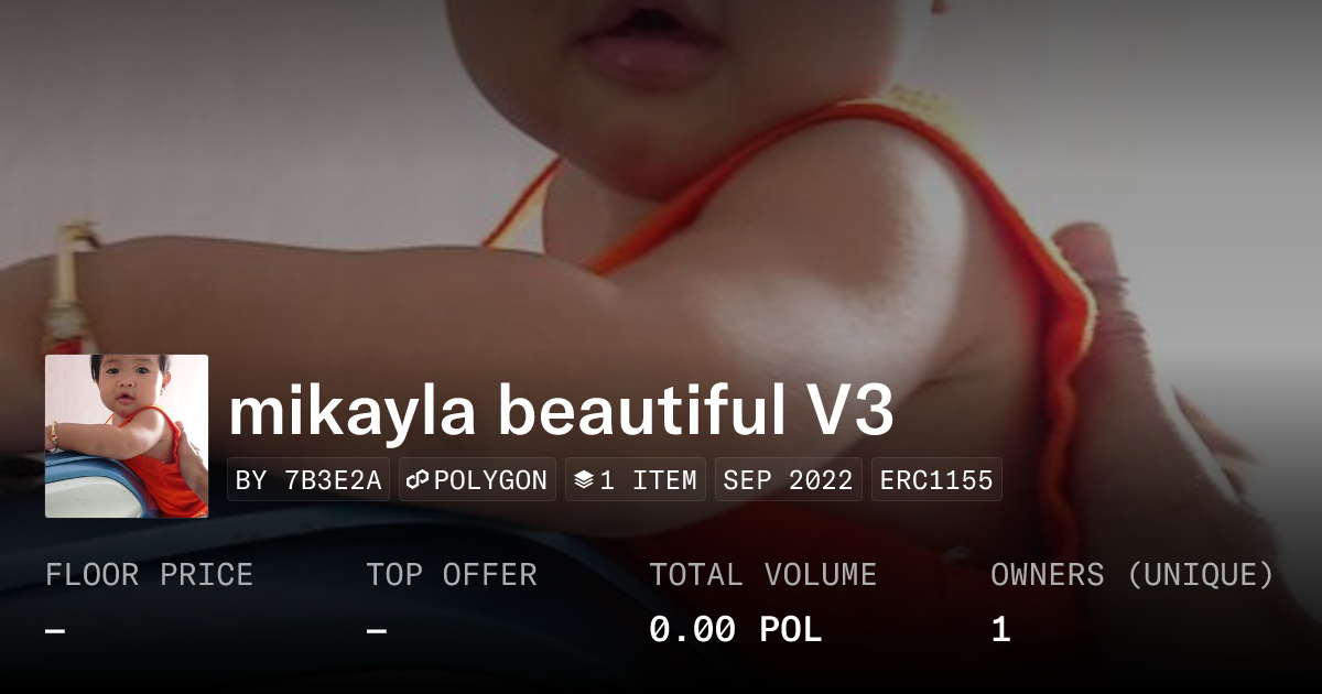 mikayla beautiful V3 - Collection | OpenSea