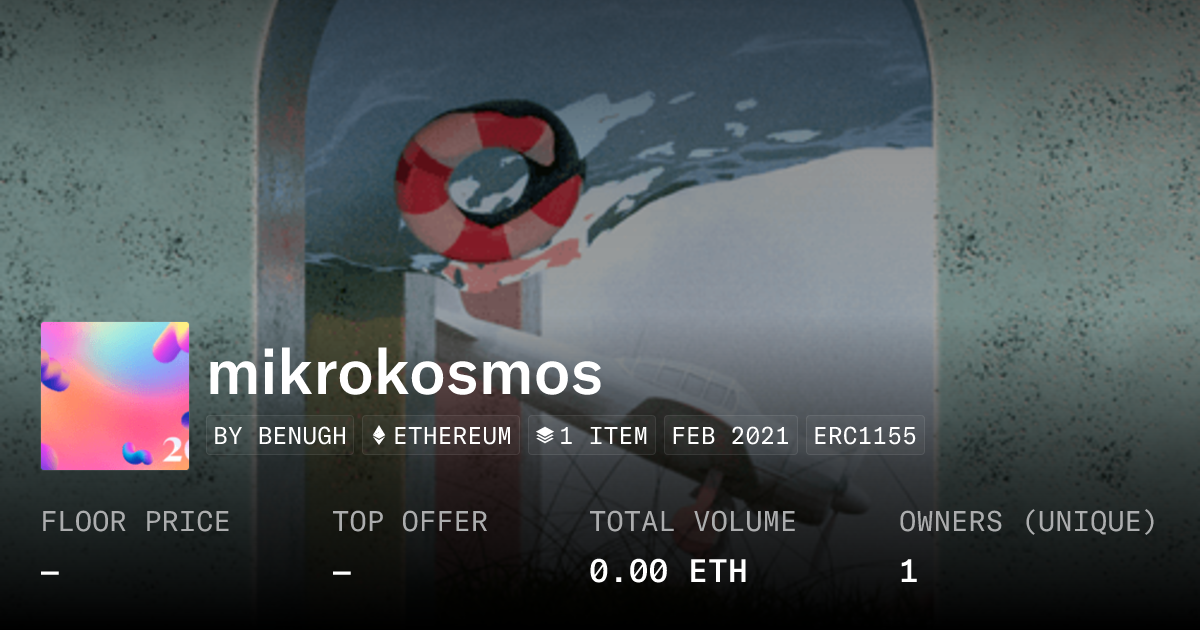 mikrokosmos - Collection | OpenSea