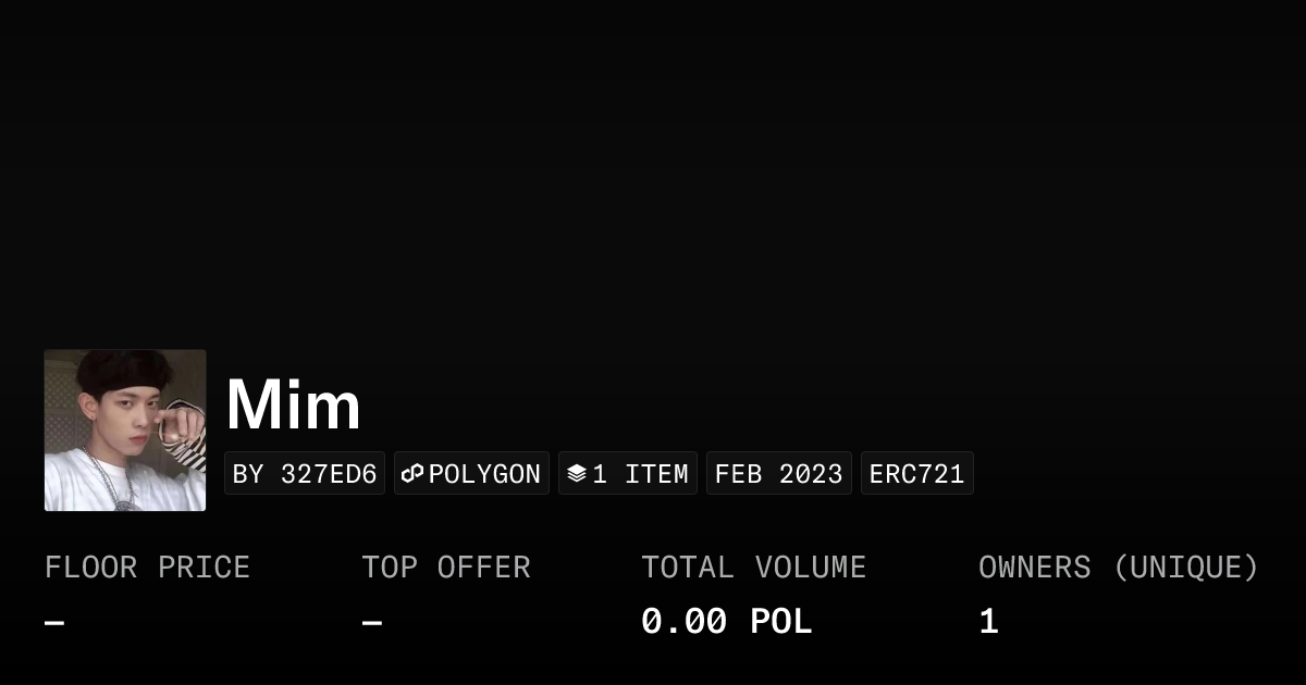 Mim - Collection | OpenSea