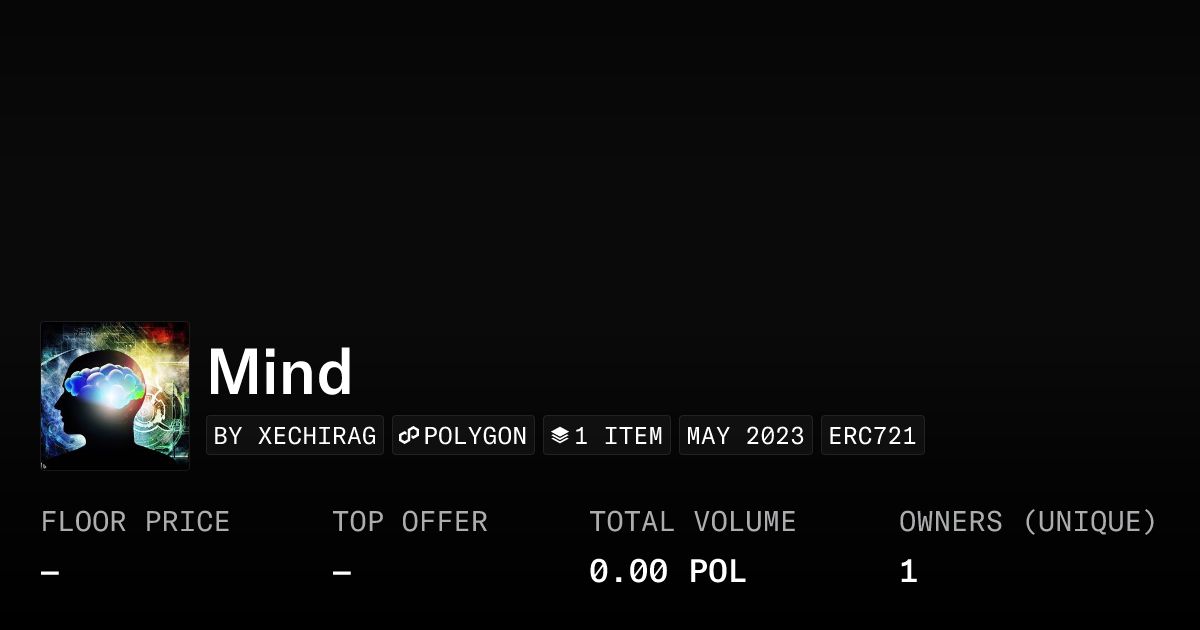 Mind - Collection | OpenSea