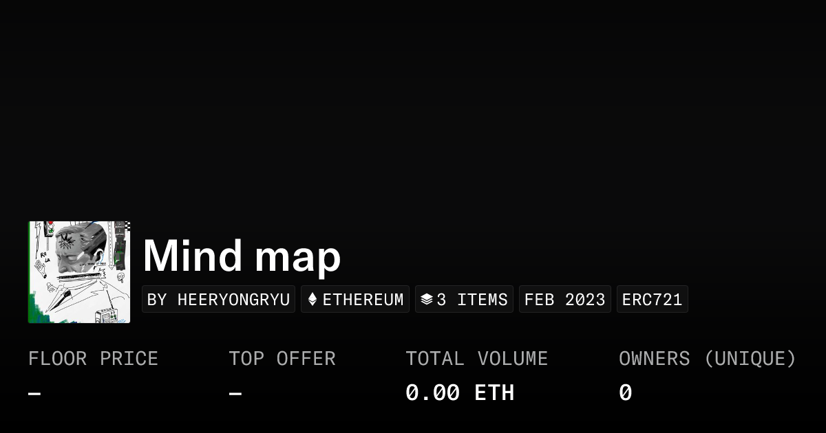 Mind map - Collection | OpenSea