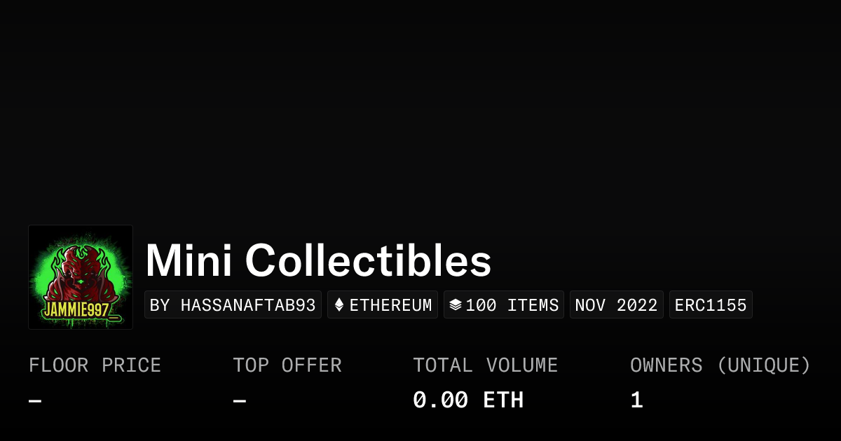 Mini Collectibles - Collection | OpenSea