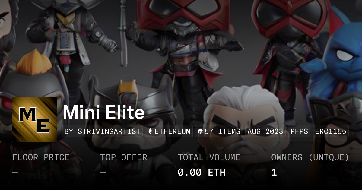 Mini Elite - Collection | OpenSea