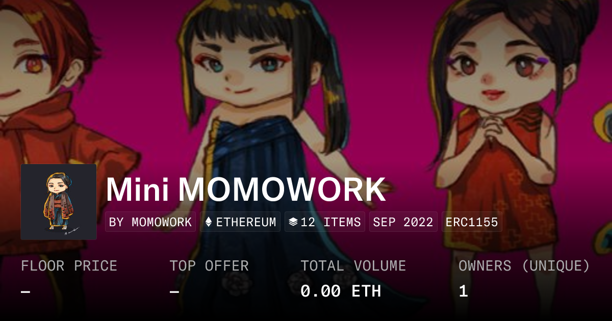Mini MOMOWORK - Collection | OpenSea