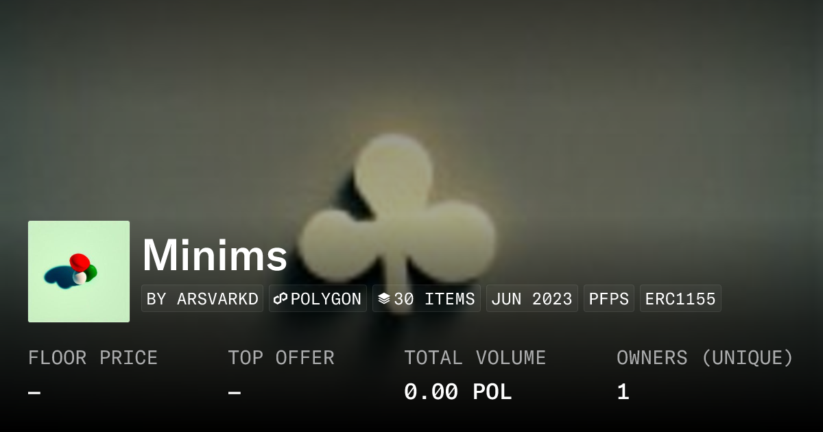 Minims - Collection | OpenSea