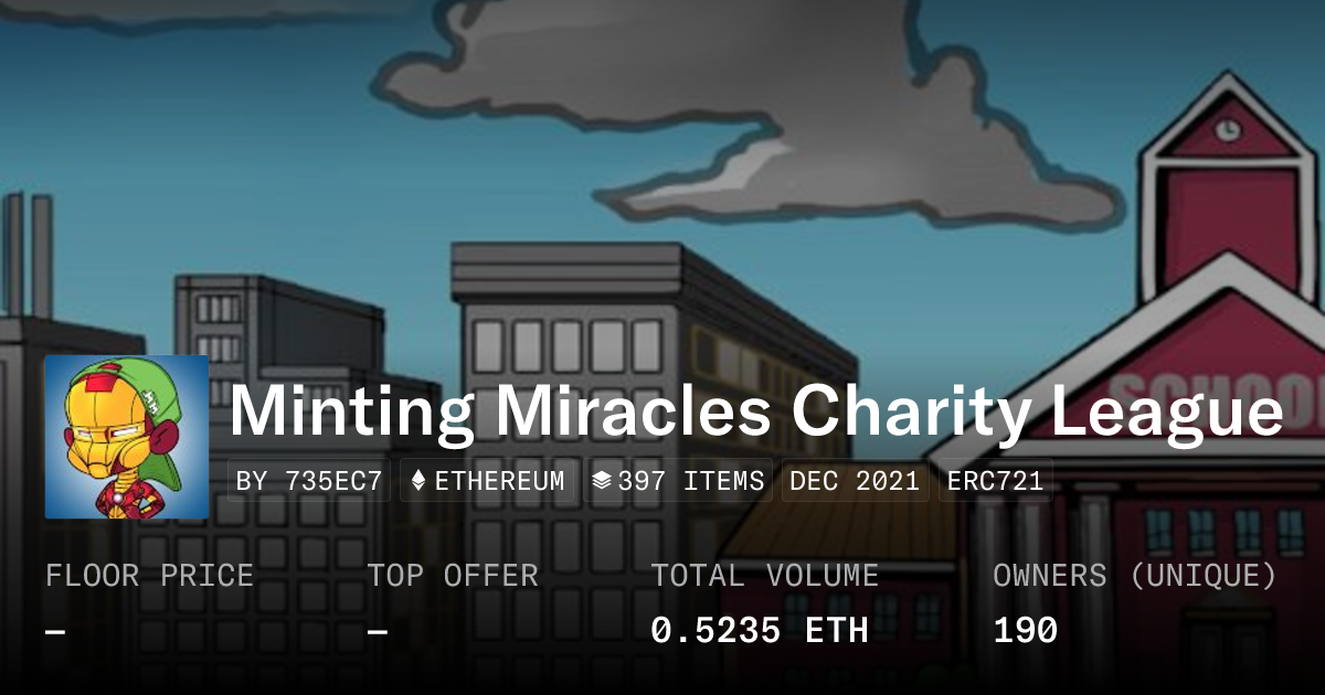 Minting Miracles Charity League - Collection | OpenSea
