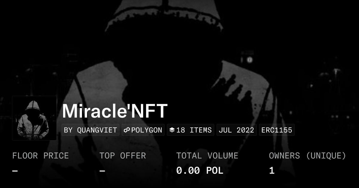 Miracle'NFT - Collection | OpenSea