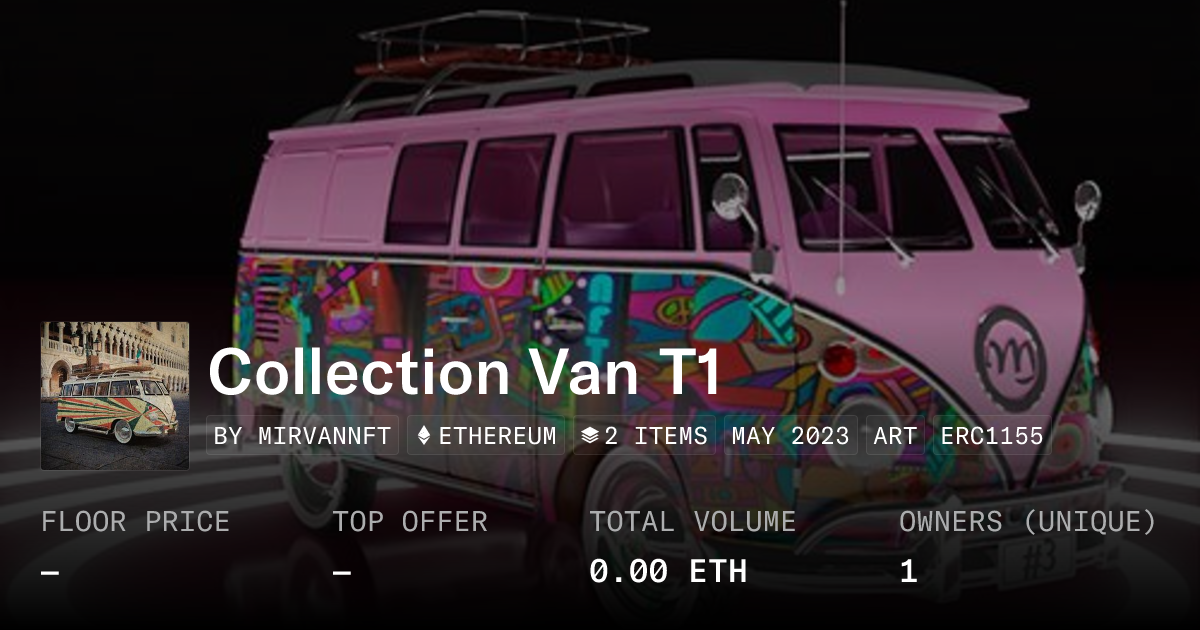 Collection Van T1 - Collection | OpenSea
