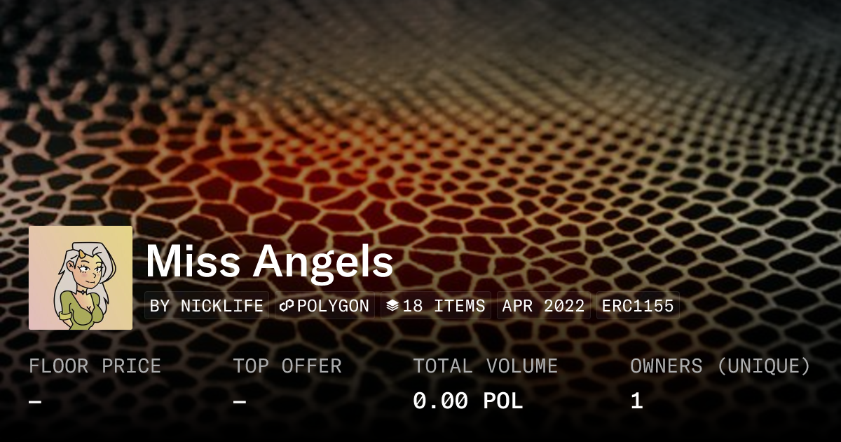 Miss Angels - Collection | OpenSea