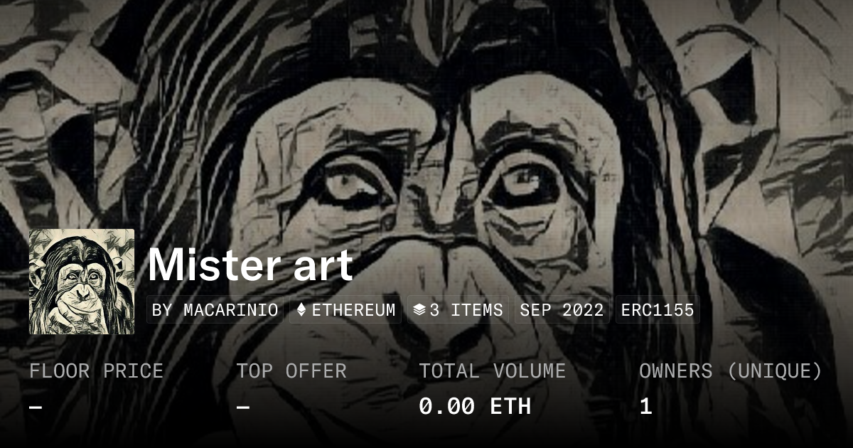 Mister art - Collection | OpenSea