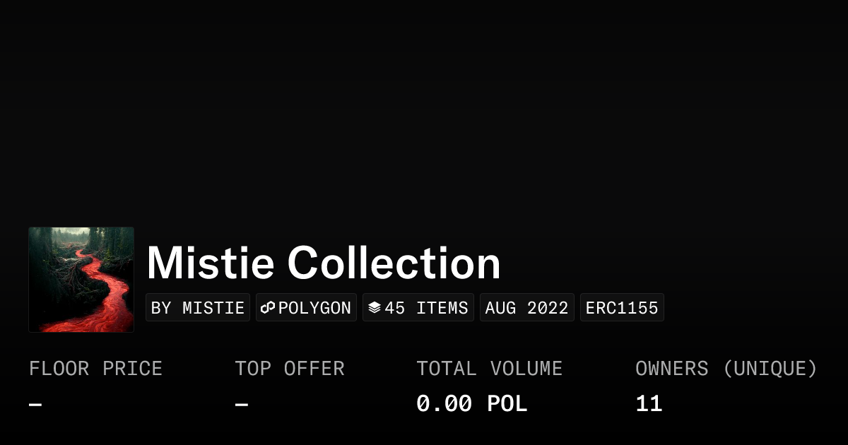 Mistie Collection - Collection | OpenSea