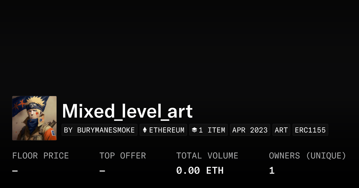 Mixed_level_art - Collection | OpenSea