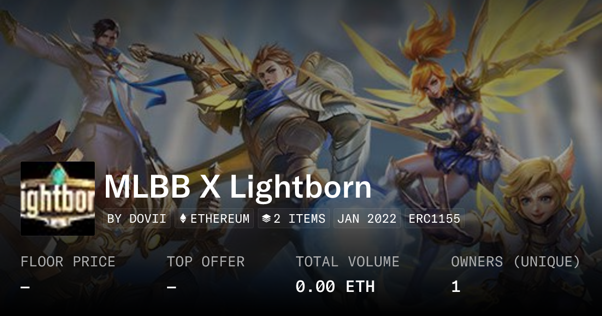 MLBB X Lightborn - Collection | OpenSea