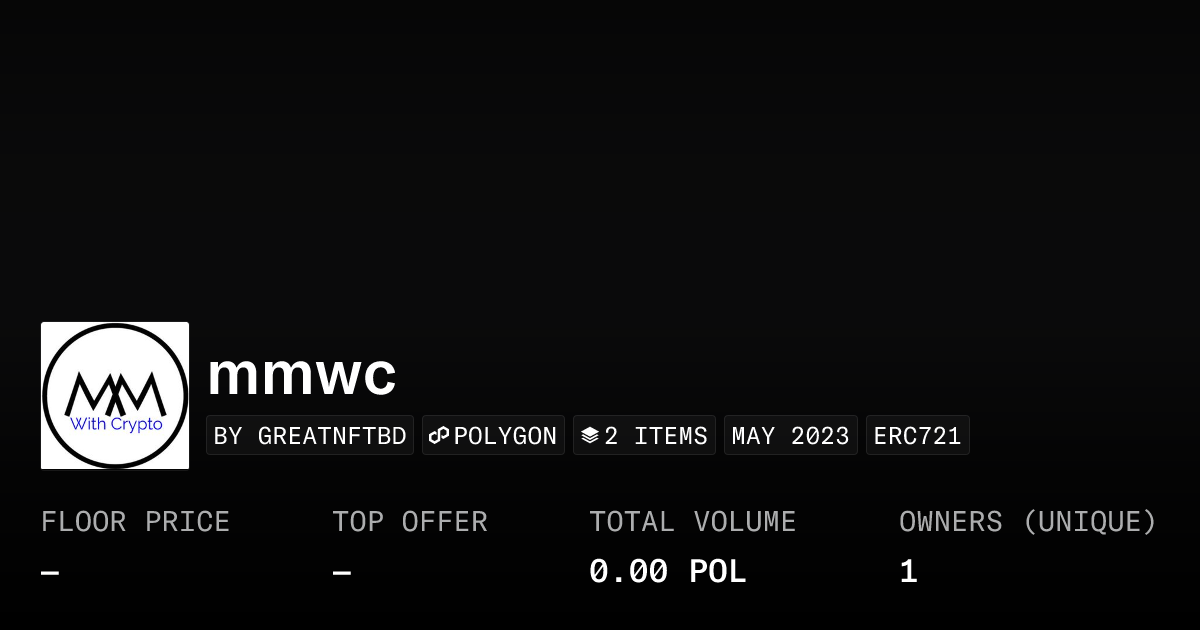mmwc - Collection | OpenSea