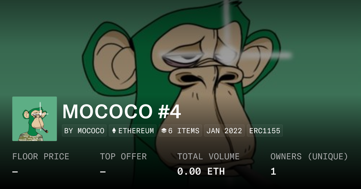 MOCOCO #4 - Collection | OpenSea