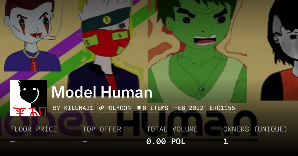 Model Human - Collection | OpenSea
