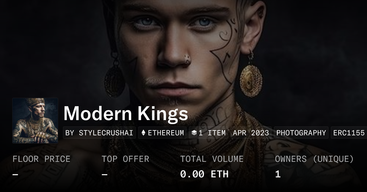 Modern Kings - Collection | OpenSea