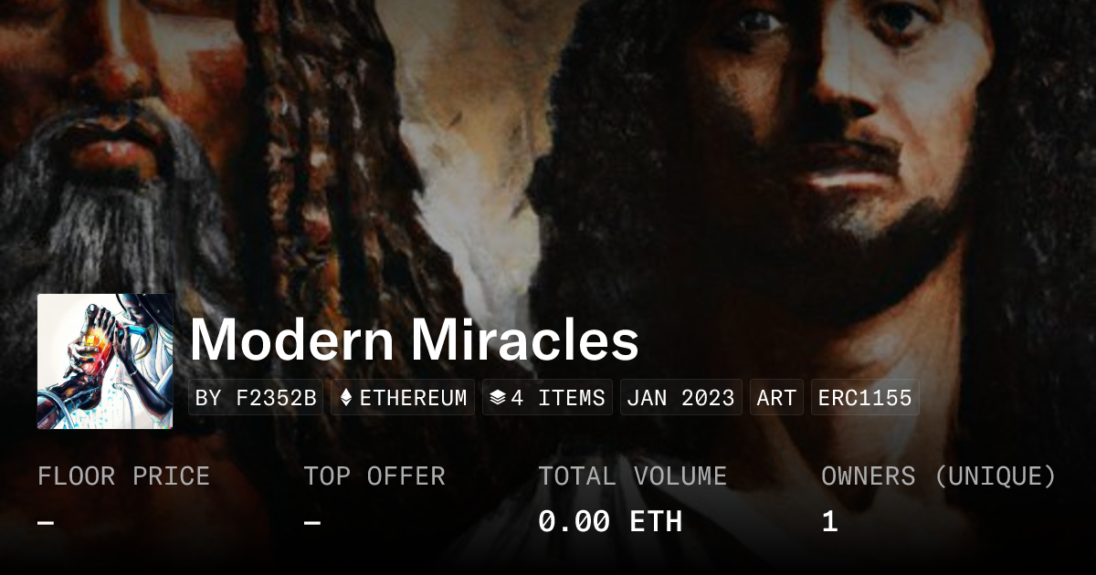 Modern Miracles - Collection | OpenSea
