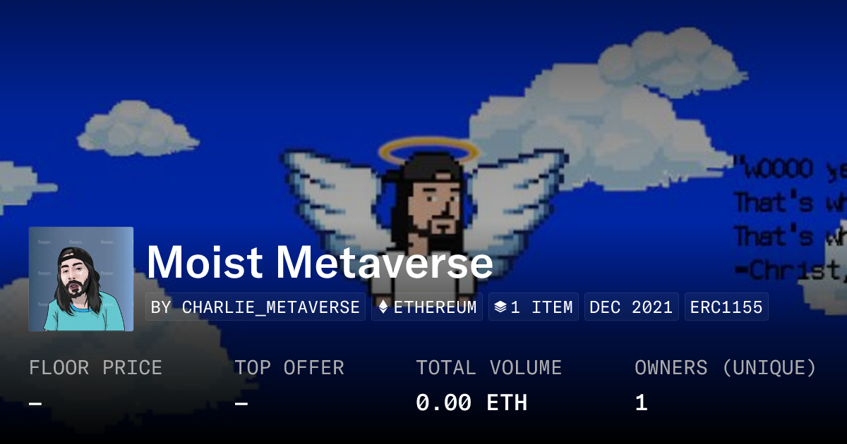 Moist Metaverse - Collection | OpenSea
