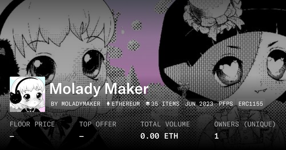 Molady Maker - Collection | OpenSea