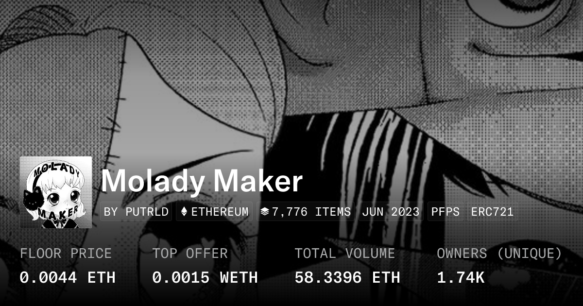 Molady Maker - Collection | OpenSea