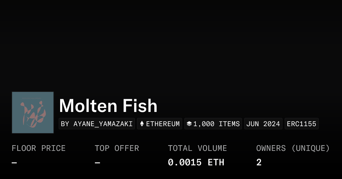 Molten Fish - Collection | OpenSea