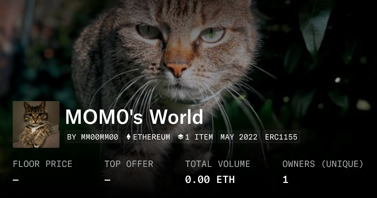 MOM0's World - Collection | OpenSea