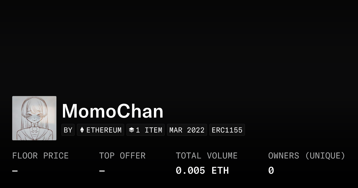 MomoChan - Collection | OpenSea