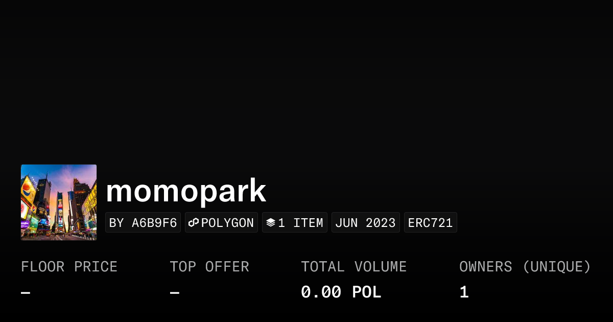 momopark - Collection | OpenSea