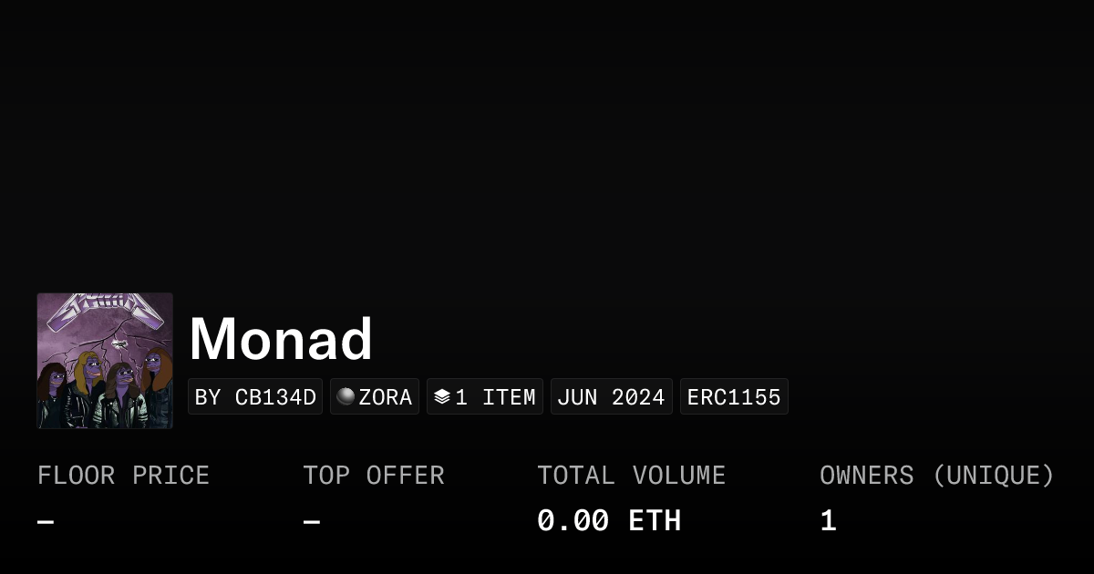 Monad - Collection | OpenSea